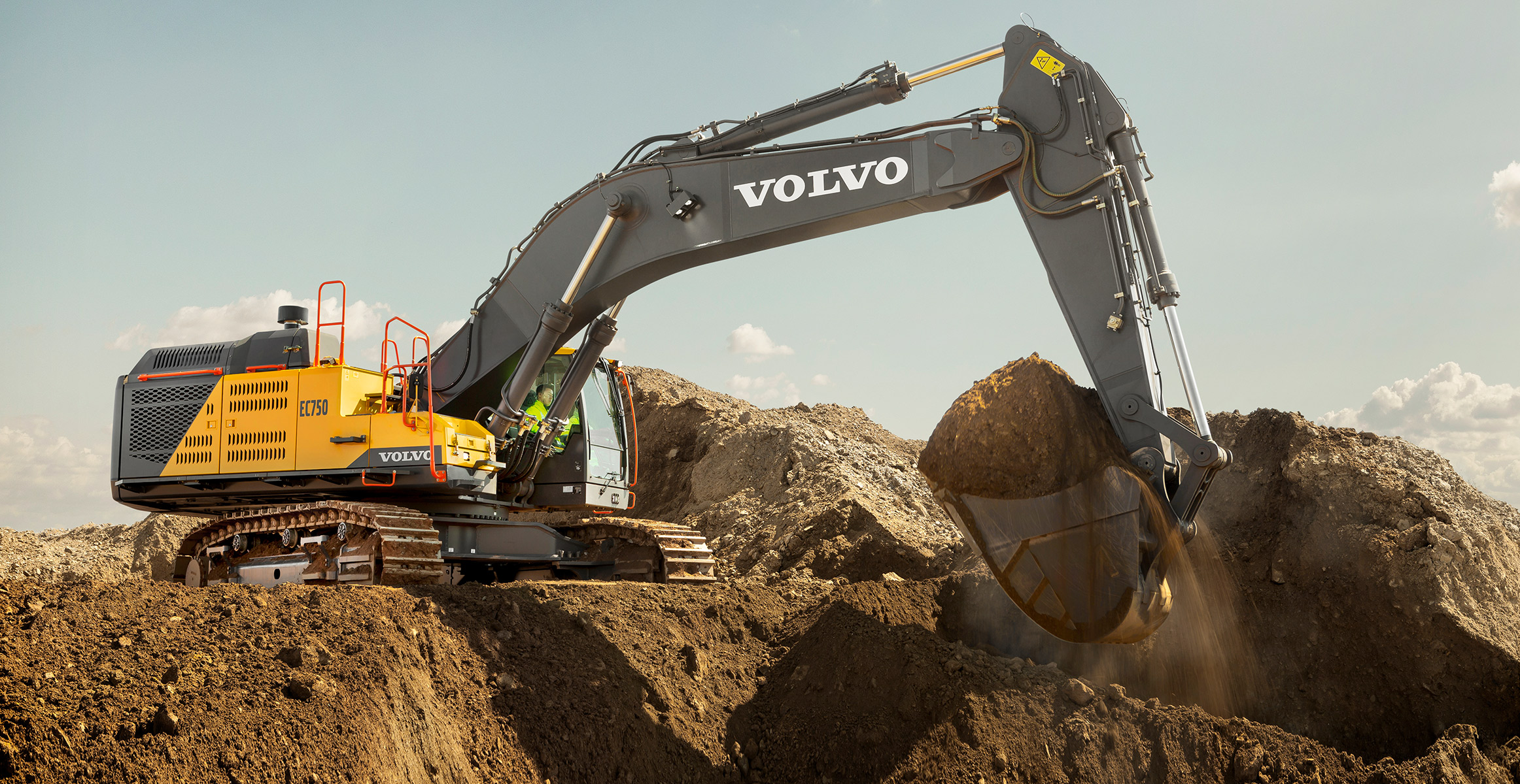 EC750-国四 | 挖掘机 | 概览 | Volvo Construction Equipment