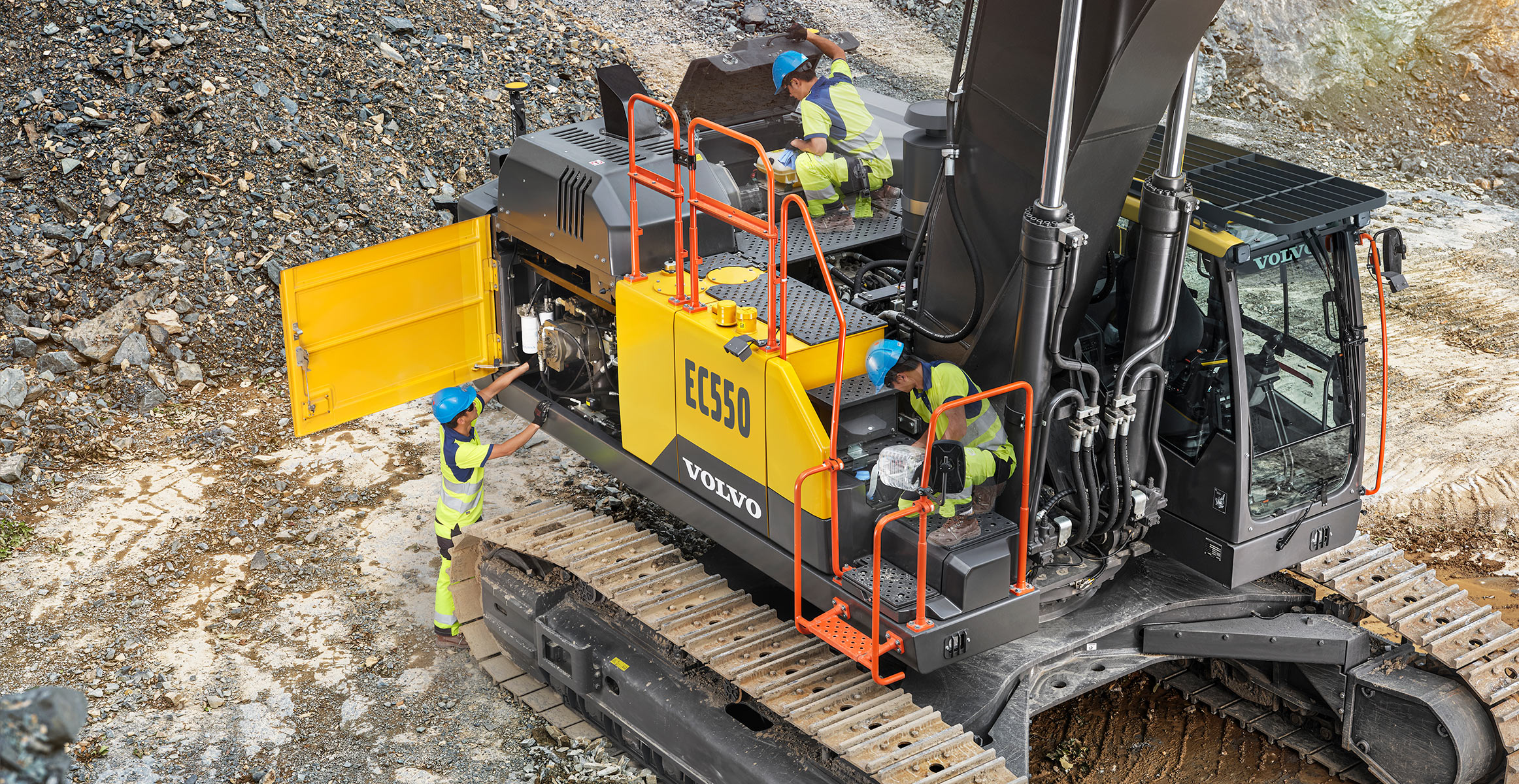 EC550-国四 | 挖掘机 | 概览 | Volvo Construction Equipment