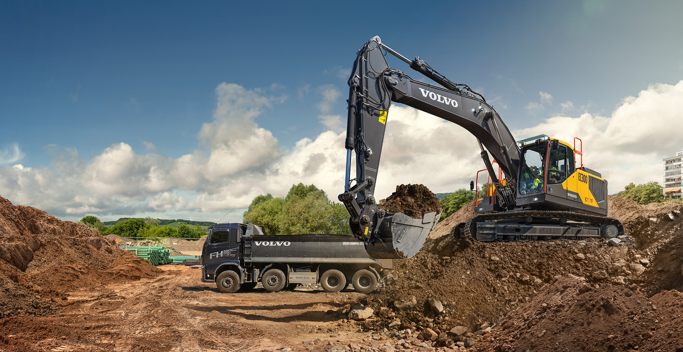 EC300-CN4 | Excavators | Overview | Volvo Construction Equipment